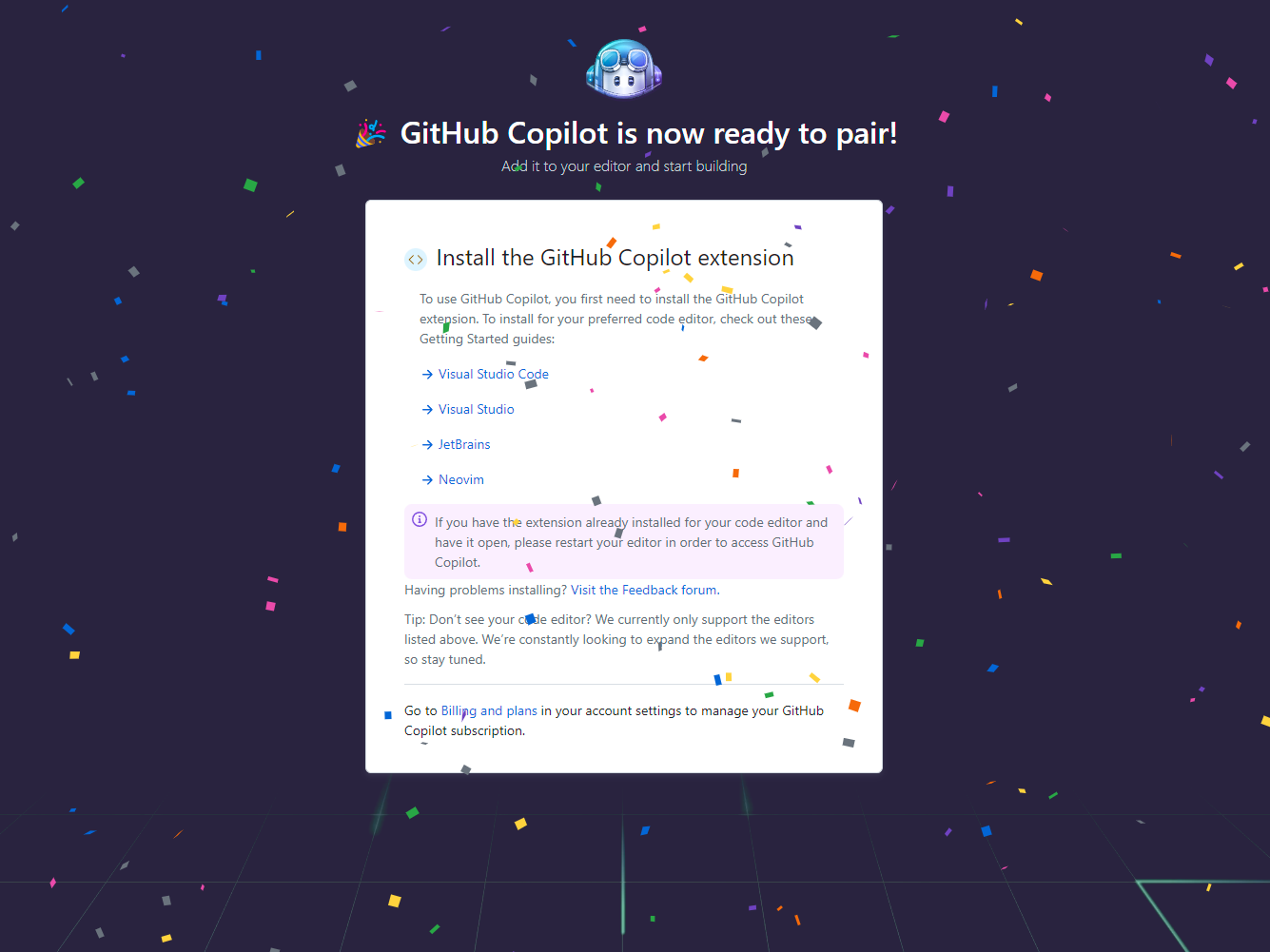 【画像あり】GitHub Copilot X 登録手順【AIペアプログラミング】 - プログラミング初心者ナビ！